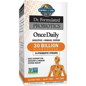 GARDEN OF LIFE Dr. Formulated Probiotics Once Daily 30 Capsules - One-color