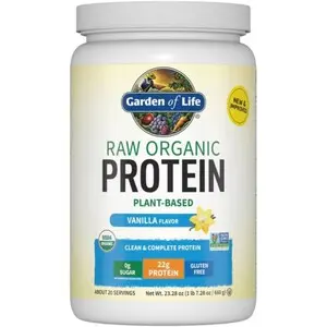 GARDEN OF LIFE Raw Organic Protein Real Raw Vanilla 620 Grams - One-color