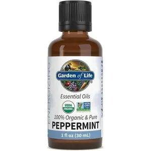 GARDEN OF LIFE Peppermint Essential Oil Organic 1 Ounce - One-color
