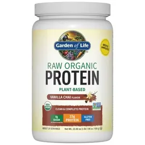 GARDEN OF LIFE Raw Organic Protein Powder Vanilla Spiced Chai 580 Grams - One-color