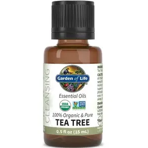 GARDEN OF LIFE Organic Essential Oil Tea Tree 0.5 Ounce - One-color