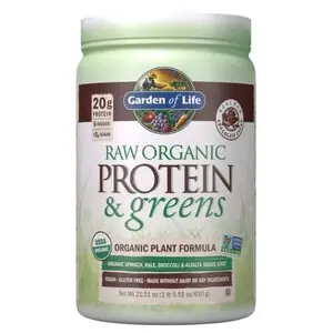 GARDEN OF LIFE Raw Protein And Greens Chocolate Powder 611 Grams - One-color