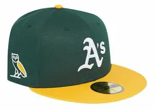 OVO X Oakland Athletics Cap - Green