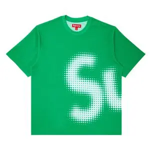 Supreme Halftone Short-sleeve Top 'bright - Green
