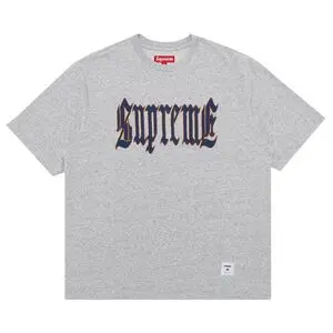 Supreme Old English Short-sleeve Top 'heather - Grey