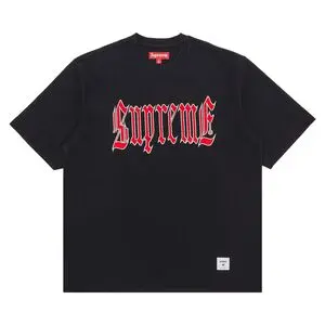 Supreme Old English Short-sleeve Top - Black