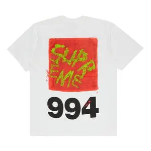 Supreme Paint Tee - White