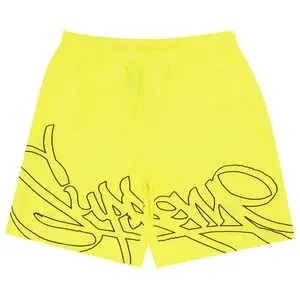 Supreme Tag Water Short - Yellow