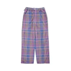 Supreme Cotton Cinch Plaid Pant - Multicolor