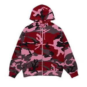 Supreme Hooded Zip-up Thermal Top