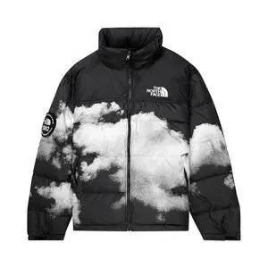 The North Face Printed 92 Retro Anniversary Nuptse Jacket - Black
