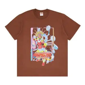 Supreme Electromagnetic Tee - Brown