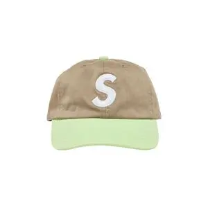 Supreme 2-tone S Logo 6-panel Cap - Tan