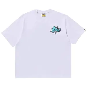 A BATHING APE Graffiti Relaxed Fit Tee - White