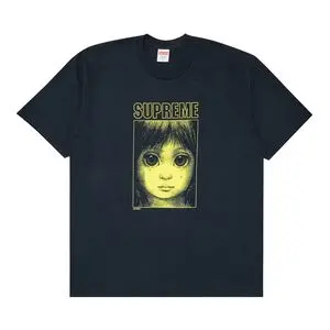 Supreme Margaret Keane Teardrop Tee 'navy - Blue