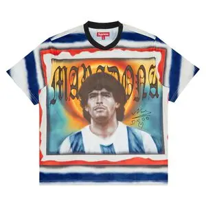 Supreme Maradona Soccer Jersey - Multicolor