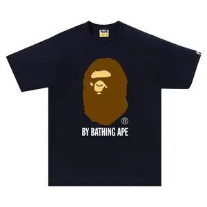 A BATHING APE By Bathing Ape Tee 'navy - Blue