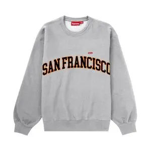 Supreme San Francisco Crewneck - Grey