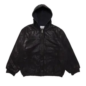 Supreme X Mm6 Maison Margiela Foil Hooded Work Jacket - Black