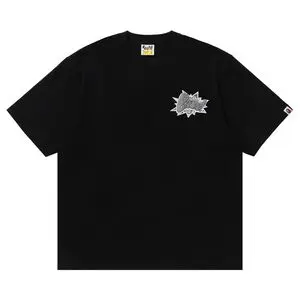 BAPE Graffiti Relaxed Fit Tee - Black