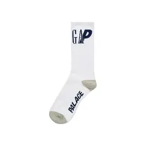 PALACE X Gap Crew Socks - White