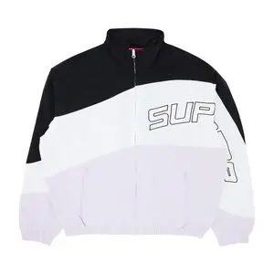 Supreme Curve Track Jacket - Purple