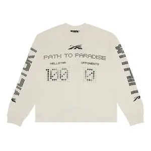 HELLSTAR Scoreboard Long-sleeve T-shirt - White