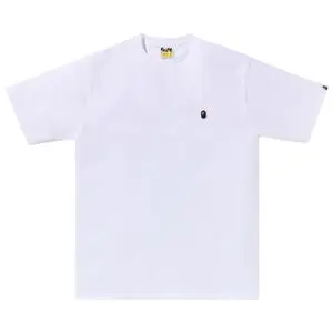 A BATHING APE A Camping Ape One Point Tee - White