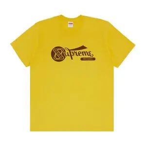 Supreme Records Tee - Yellow
