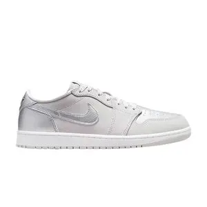 JORDAN 1 Retro Low Og Metallic Silver - Grey