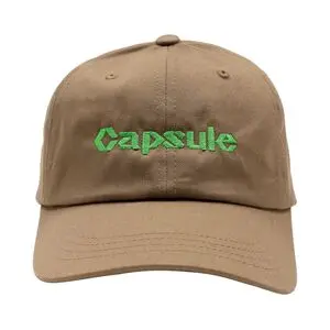 CAPSULE Classic Logo Baseball Cap - Tan