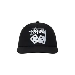 StÜssy Stock Dice Low Pro Cap - Black