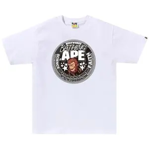 A BATHING APE Busy Works Bathing Ape Tee - White