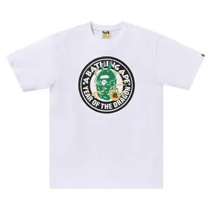 A BATHING APE Year Of The Dragon Tee - White