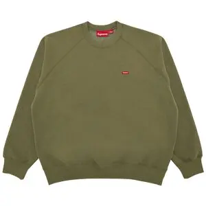 Supreme Small Box Raglan Crewneck - Green