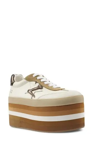 ZIGI Breelynn Platform Sneakers - Rust Suede