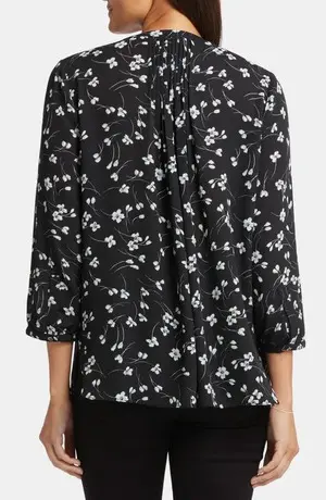 NYDJ Pintuck Top - Primrose Path