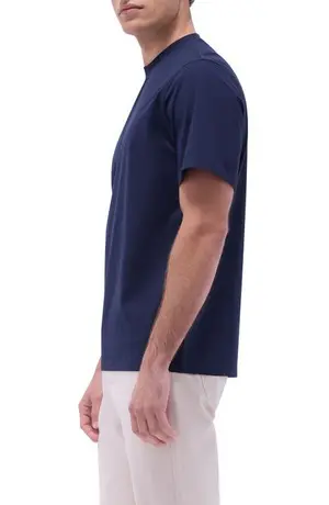 Bugatchi Ooohcotton® Crewneck T-shirt - Navy