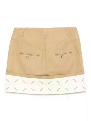KIMHEKIM Logo-printed Mini Skirt
