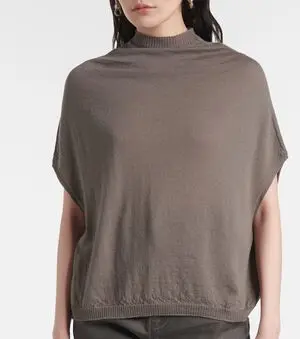 Rick Owens Wool Turtleneck Top
