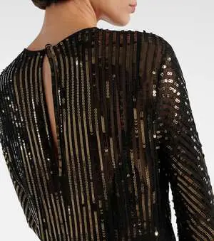 Johanna Ortiz Sequined Gown