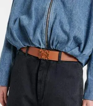Loewe Anagram Reversible Leather Belt