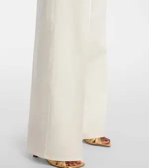 Etro Cotton-blend Wide-leg Trousers