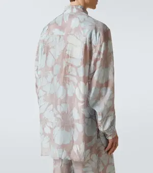 Dries Van Noten Floral Silk Shirt