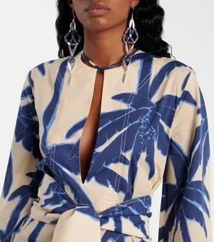 Johanna Ortiz Sotaviento Printed Cotton Tunic