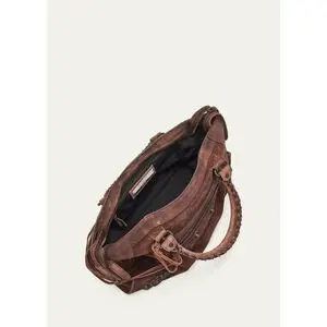 Balenciaga Le City Medium Tote Bag - Camel
