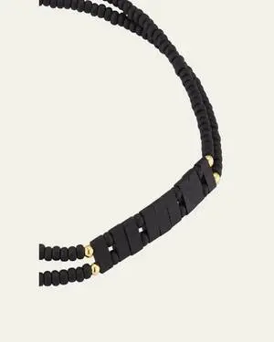JAN LESLIE Glass Micro-bead Bracelet