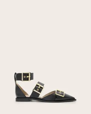 Allsaints Buckled Flats For Women