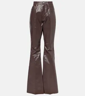 Rick Owens Coated Pants For Women