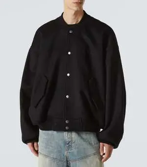 Balenciaga Wool Bomber Jacket